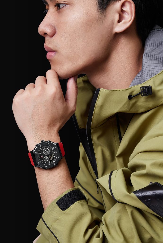 Naviforce Men's Watch NF9216T B B R | Watches Prime