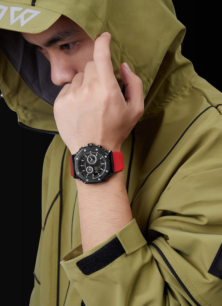 Naviforce Men's Watch NF9216T B B R | Watches Prime