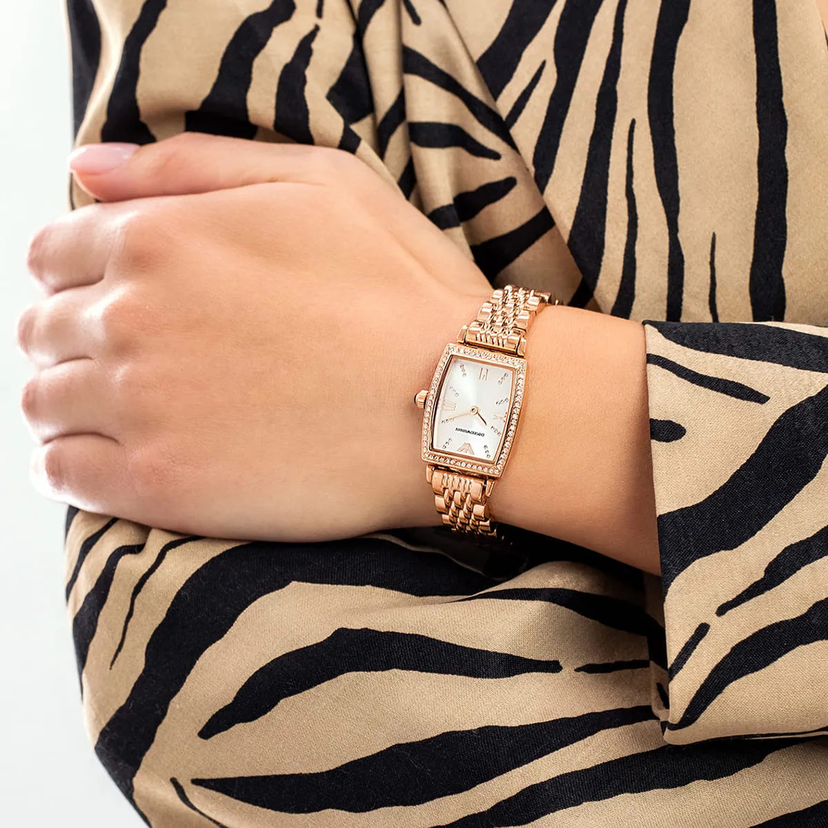Emporio Armani Ladies Watch Gianni T-Bar AR11406 | Watches Prime