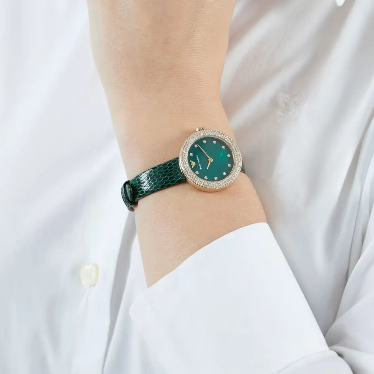 Emporio Armani Ladies Watch Rosa AR11419 | Watches Prime