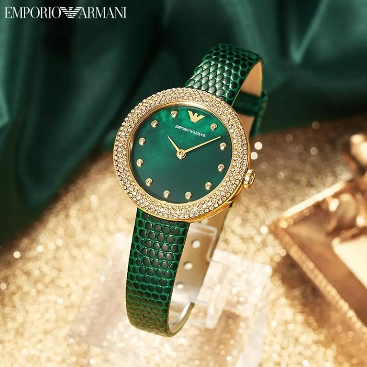 Emporio Armani Ladies Watch Rosa AR11419 | Watches Prime