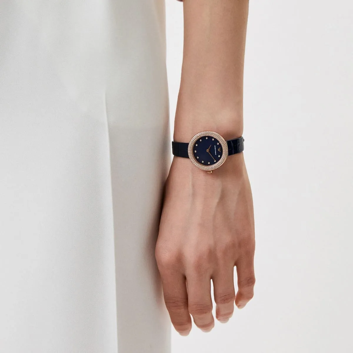 Emporio Armani Ladies Watch Rosa AR11434 | Watches Prime