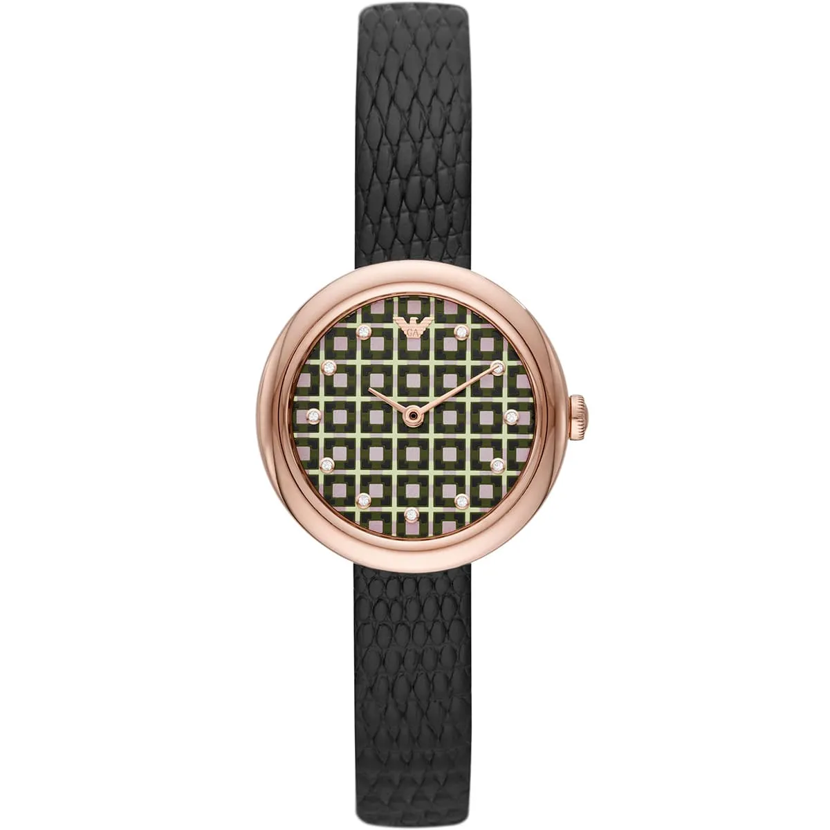 Emporio Armani Ladies Watch Rosa AR11435 | Watches Prime