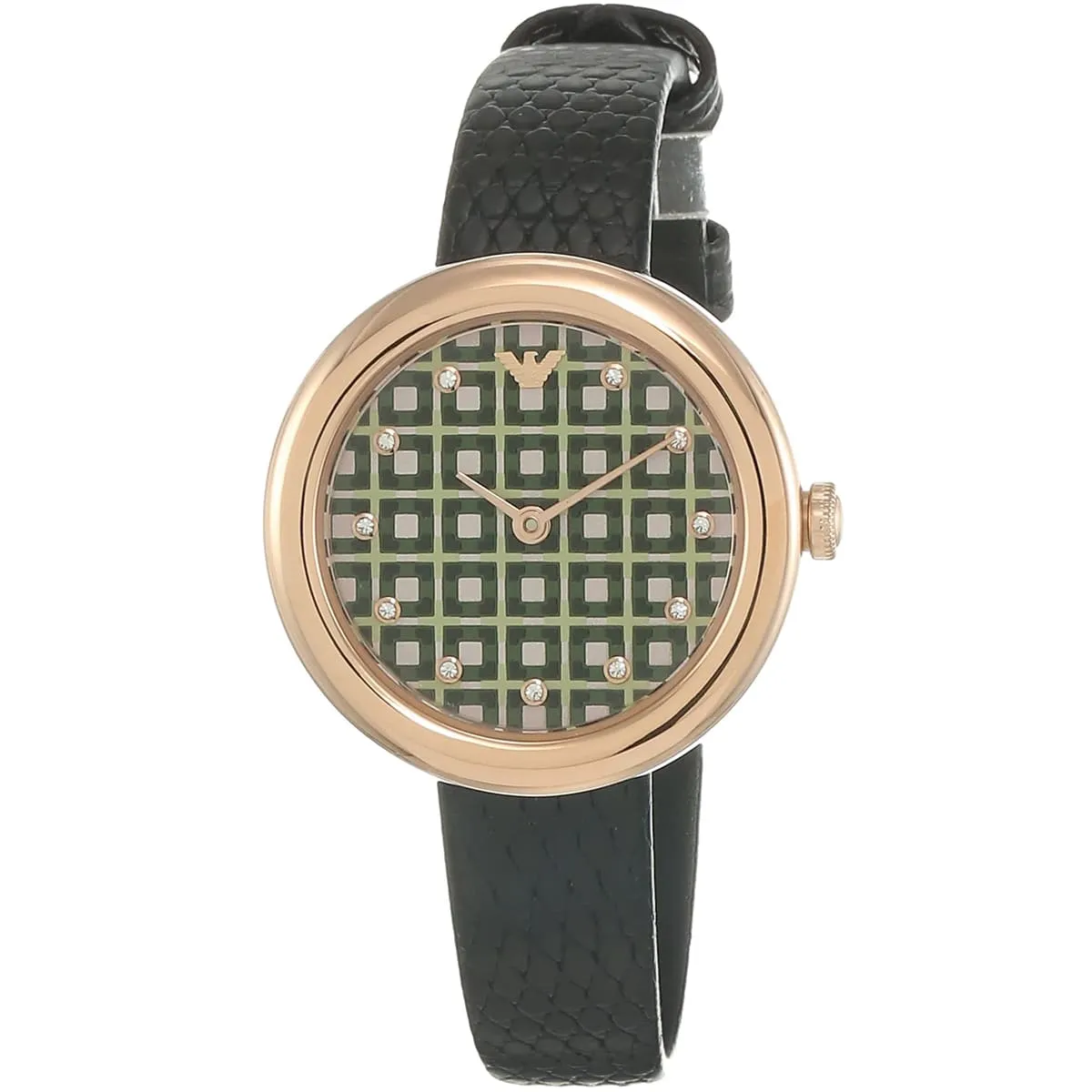 Emporio Armani Ladies Watch Rosa AR11435 | Watches Prime