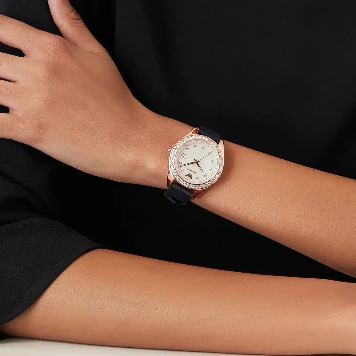 Emporio Armani Ladies Watch LEO AR11448 | Watches Prime