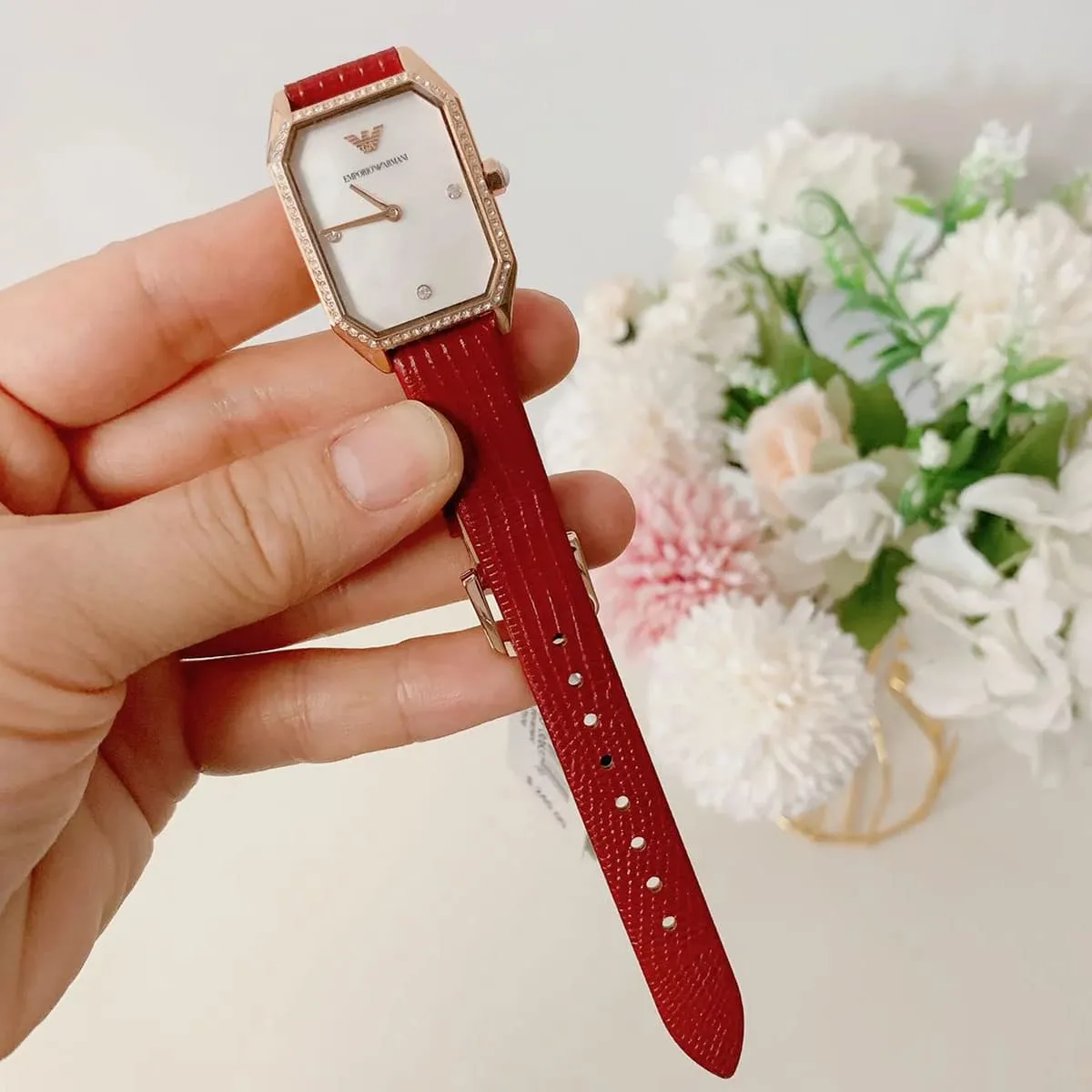 Emporio Armani Ladies Watch Gianni T-Bar AR11467 | Watches Prime