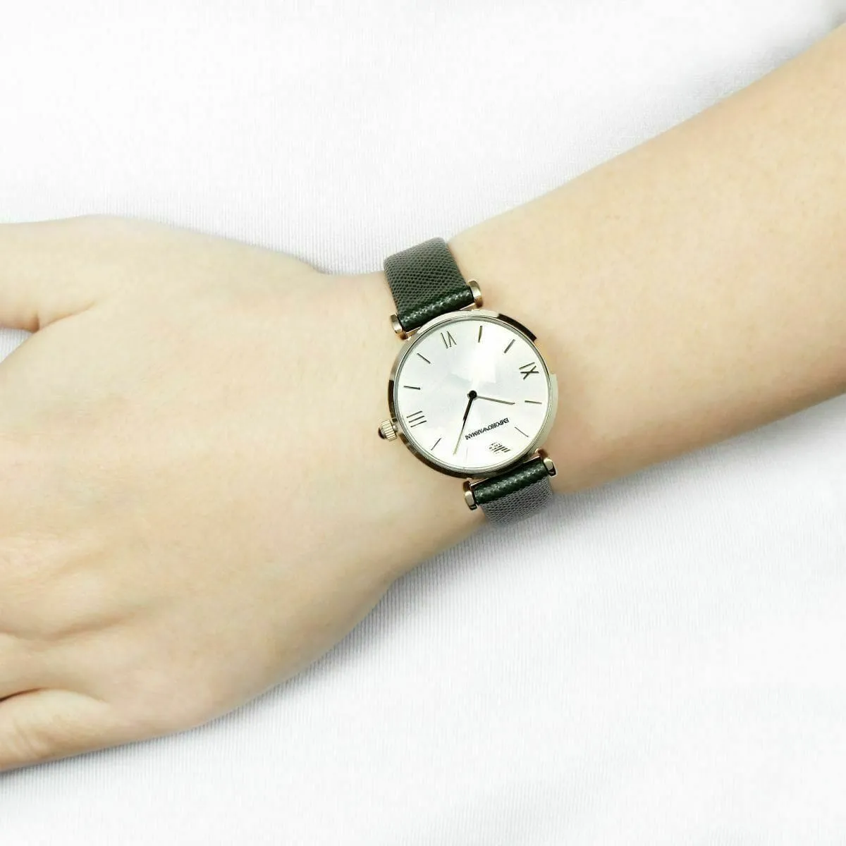 Emporio Armani Ladies Watch Gianni T-Bar AR1726 | Watches Prime