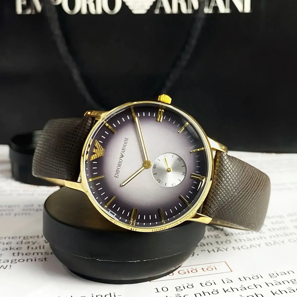 Emporio Armani Men's Watch Alpha Medium AR1756 | Watches Prime