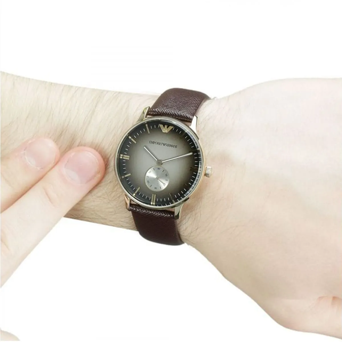 Emporio Armani Men's Watch Alpha Medium AR1756 | Watches Prime