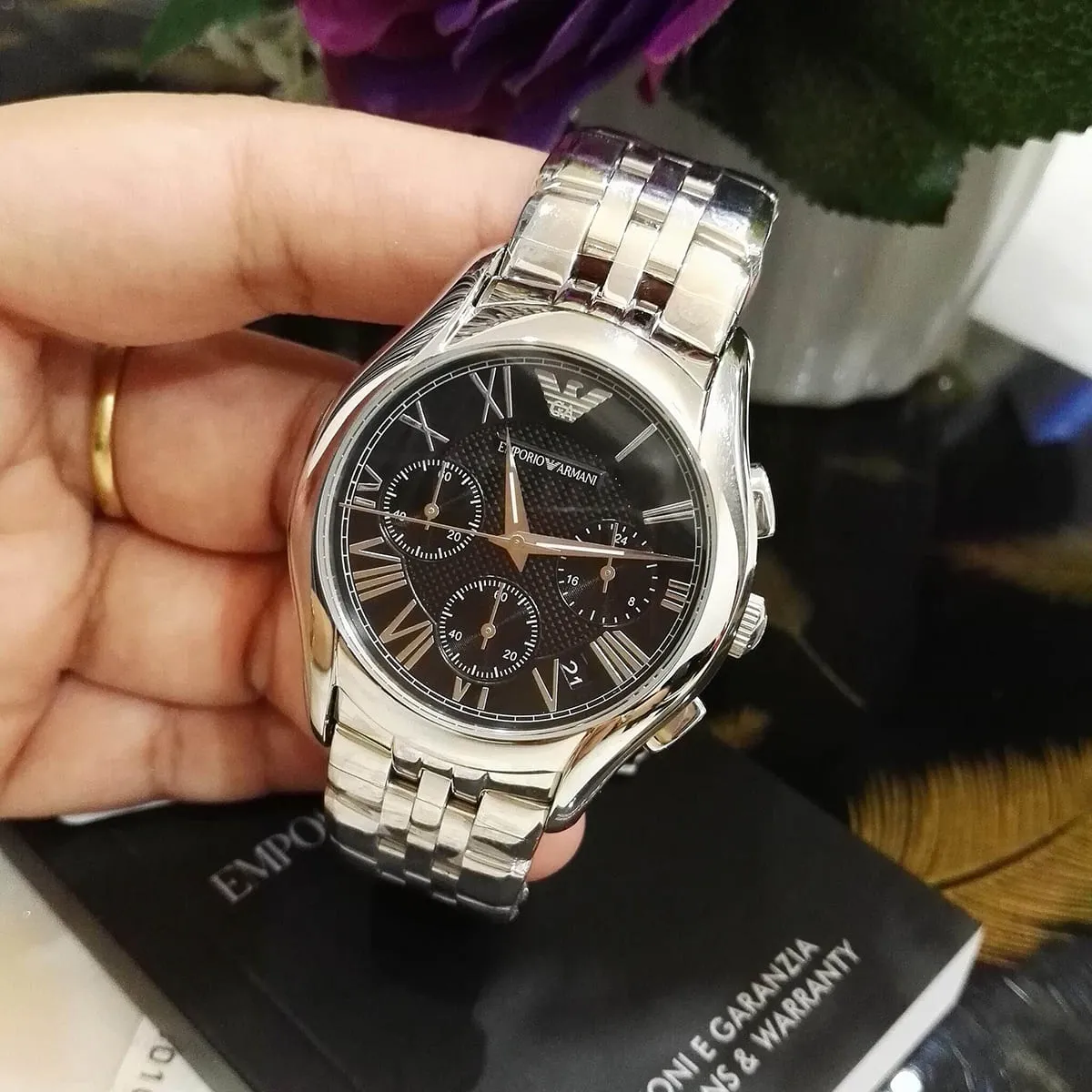 Emporio Armani Ladies Watch Valente Uni AR1791 | Watches Prime