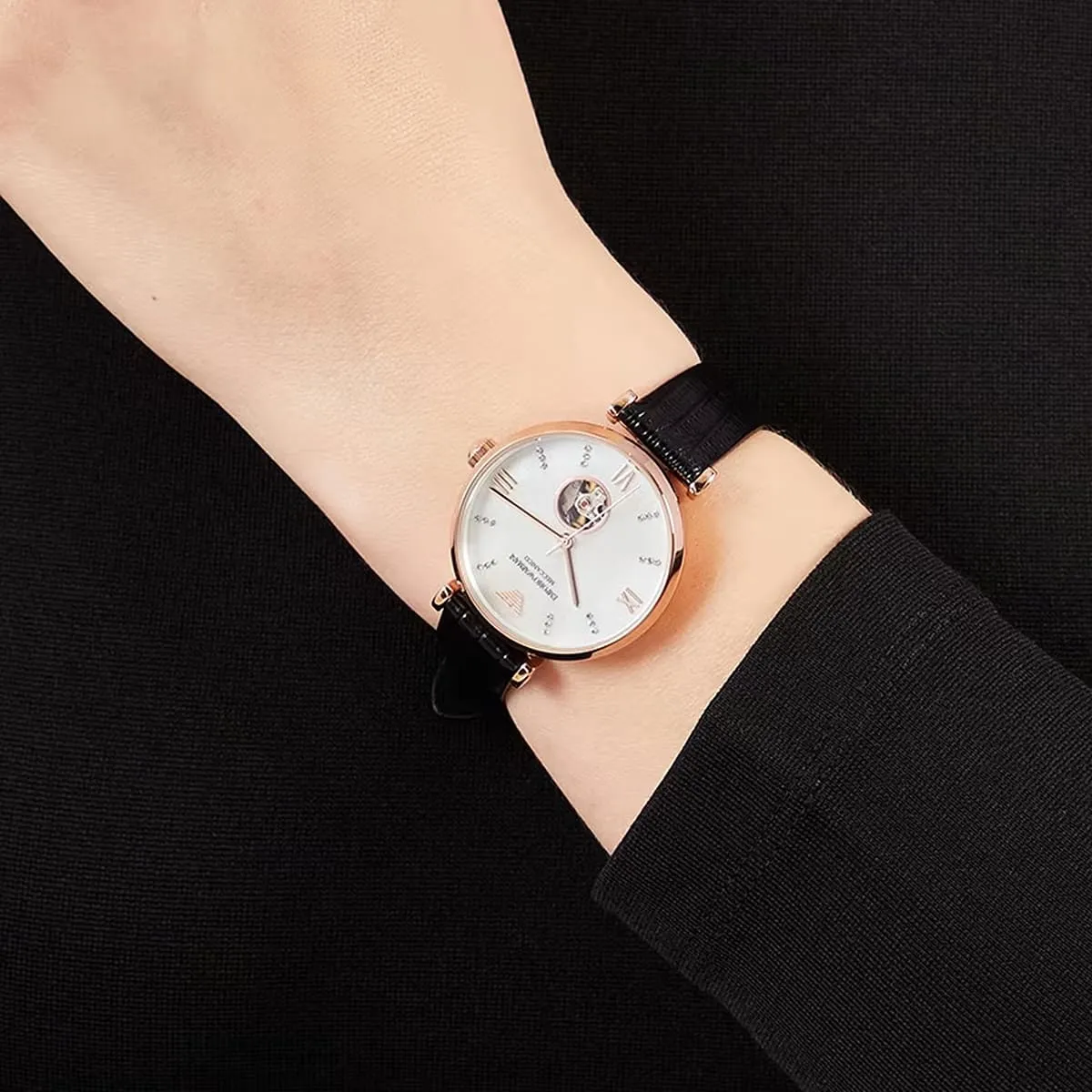 Emporio Armani Ladies Watch Gianni T-Bar AR60047 | Watches Prime