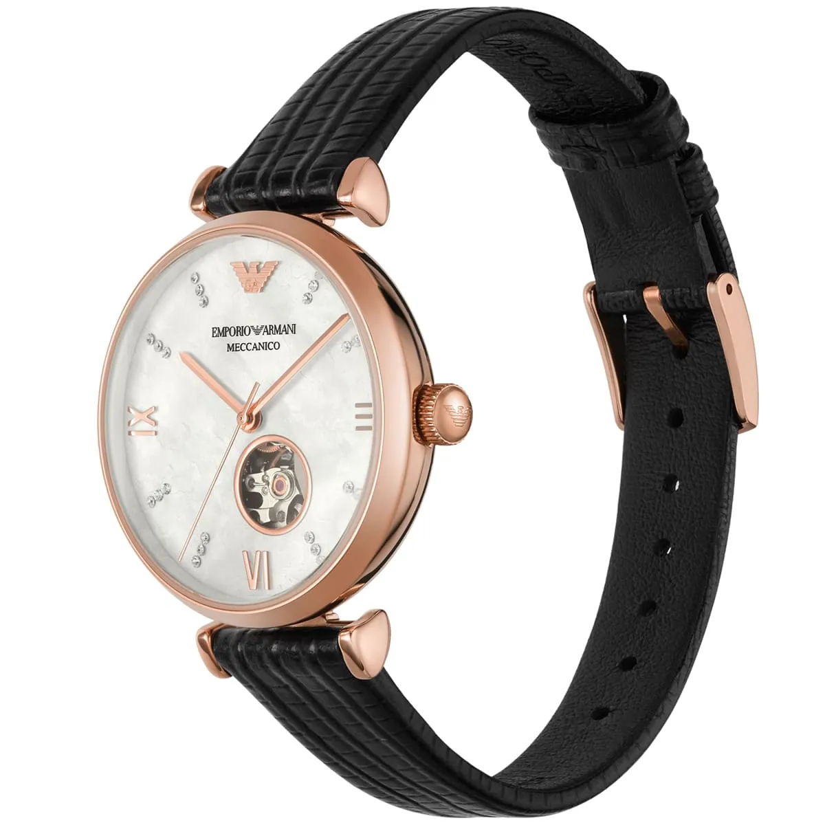 Emporio Armani Ladies Watch Gianni T-Bar AR60047 | Watches Prime