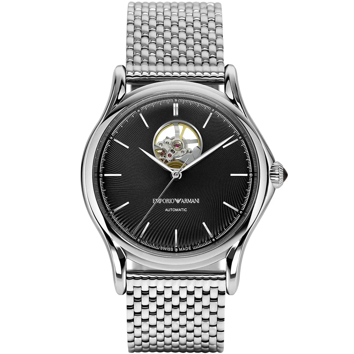 Emporio Armani Men's Watch Open Balance Wheel ARS3300 | Watches Prime