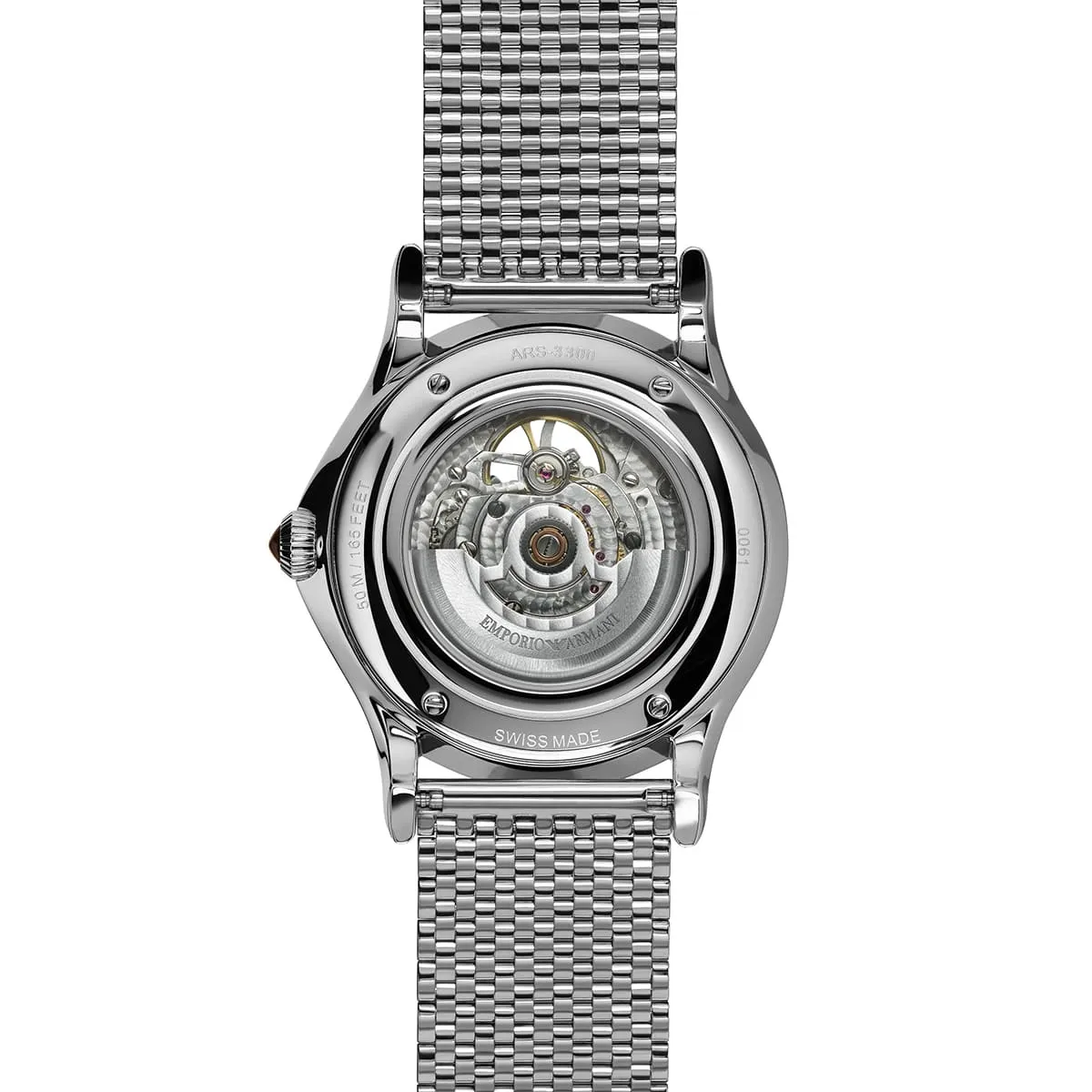 Emporio Armani Men's Watch Open Balance Wheel ARS3300 | Watches Prime