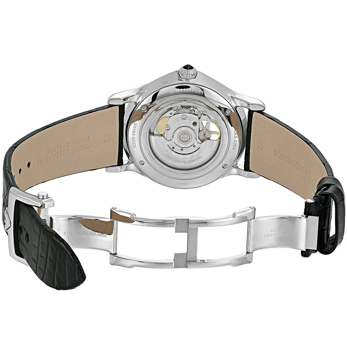 Emporio Armani Men's Watch Open Balance Wheel ARS3303 | Watches Prime