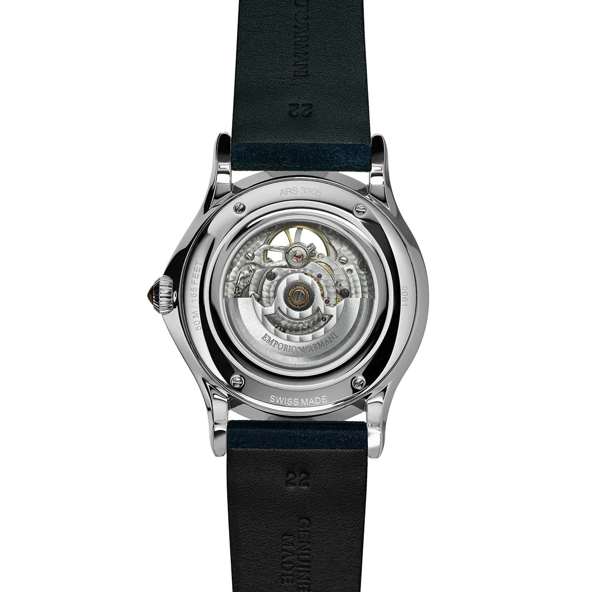 Emporio Armani Men's Watch Open Balance Wheel ARS3305 | Watches Prime