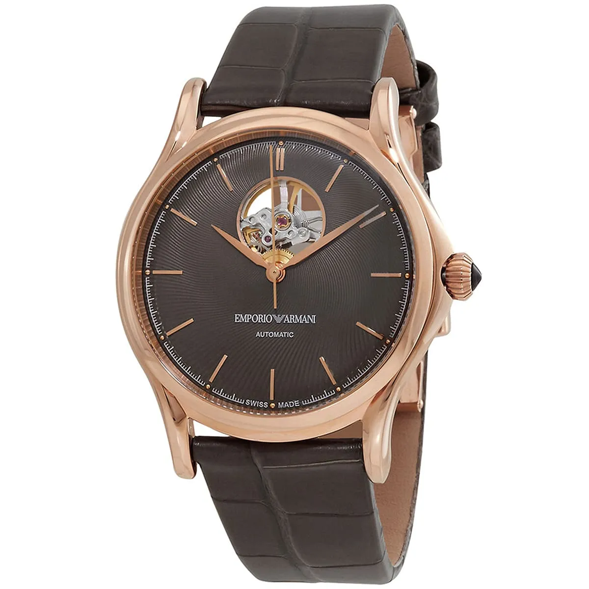 Emporio Armani Men's Watch Open Balance Wheel ARS3306 | Watches Prime