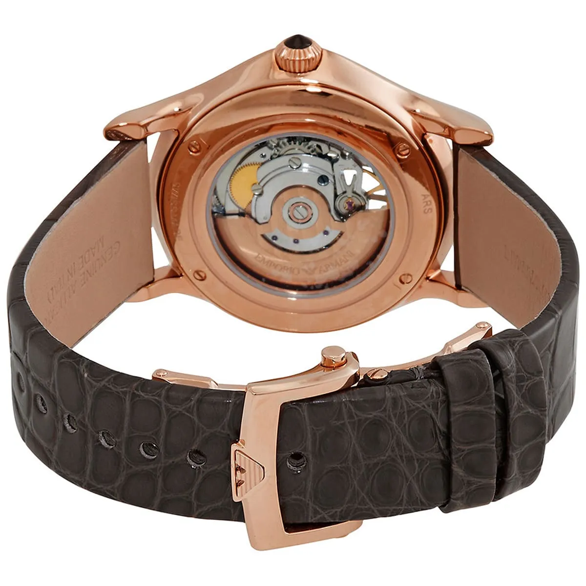 Emporio Armani Men's Watch Open Balance Wheel ARS3306 | Watches Prime