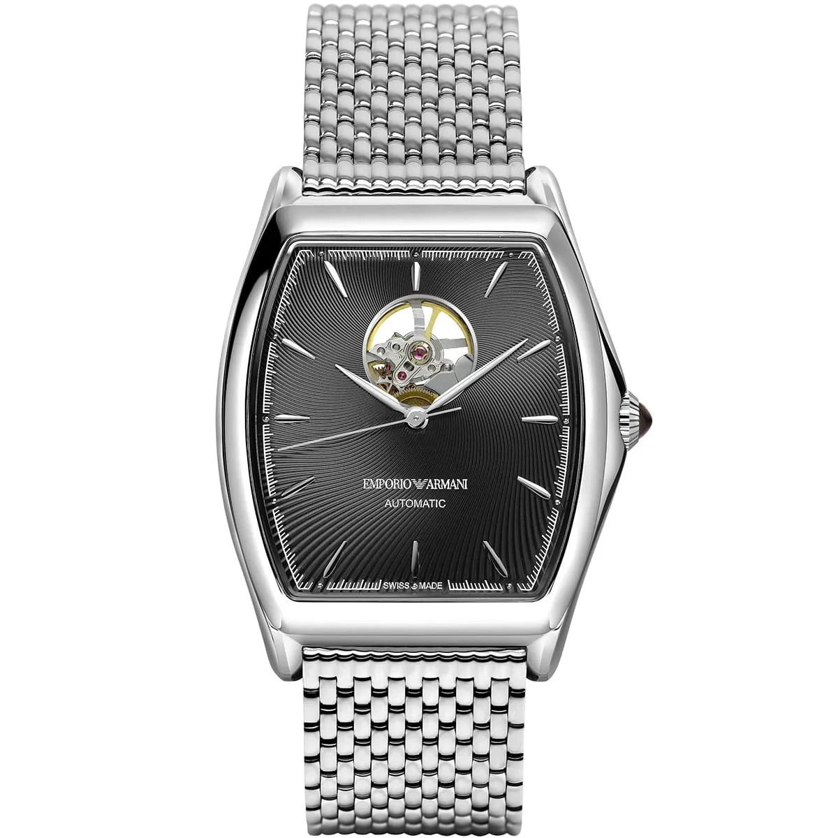 Emporio Armani Men's Watch Open Balance Wheel ARS3350 | Watches Prime