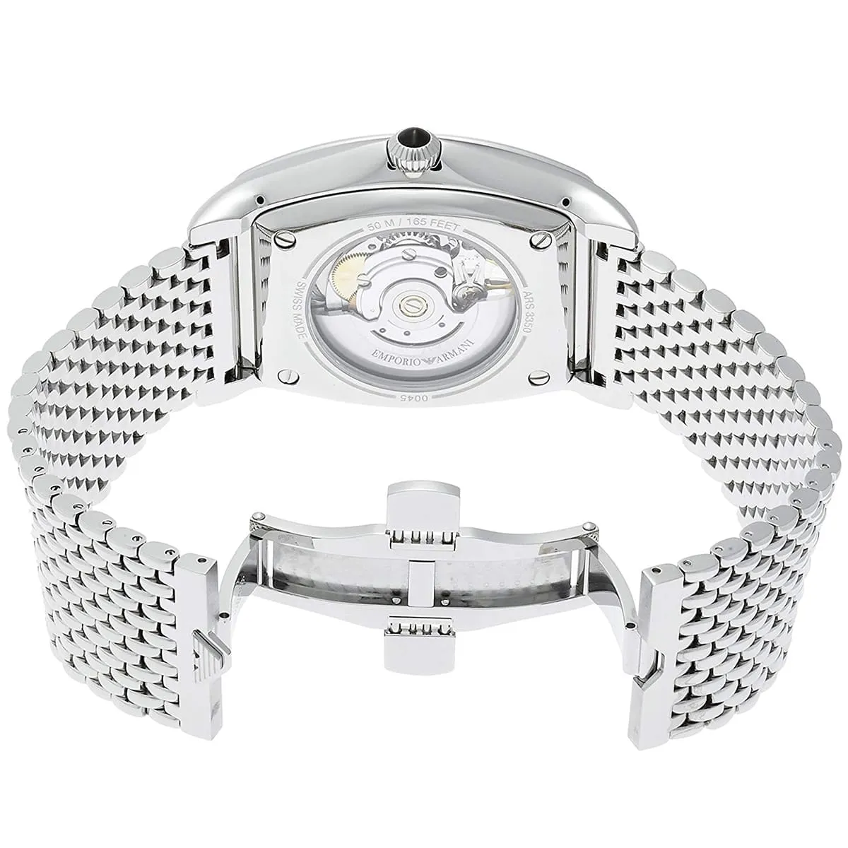 Emporio Armani Men's Watch Open Balance Wheel ARS3350 | Watches Prime