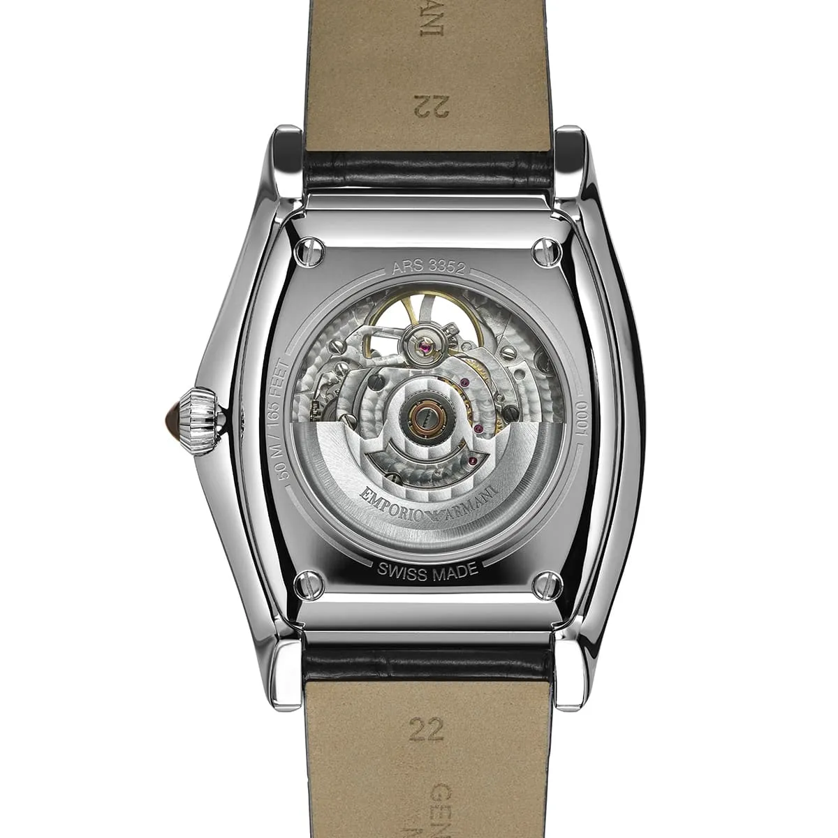 Emporio Armani Men's Watch Open Balance Wheel ARS3352 | Watches Prime