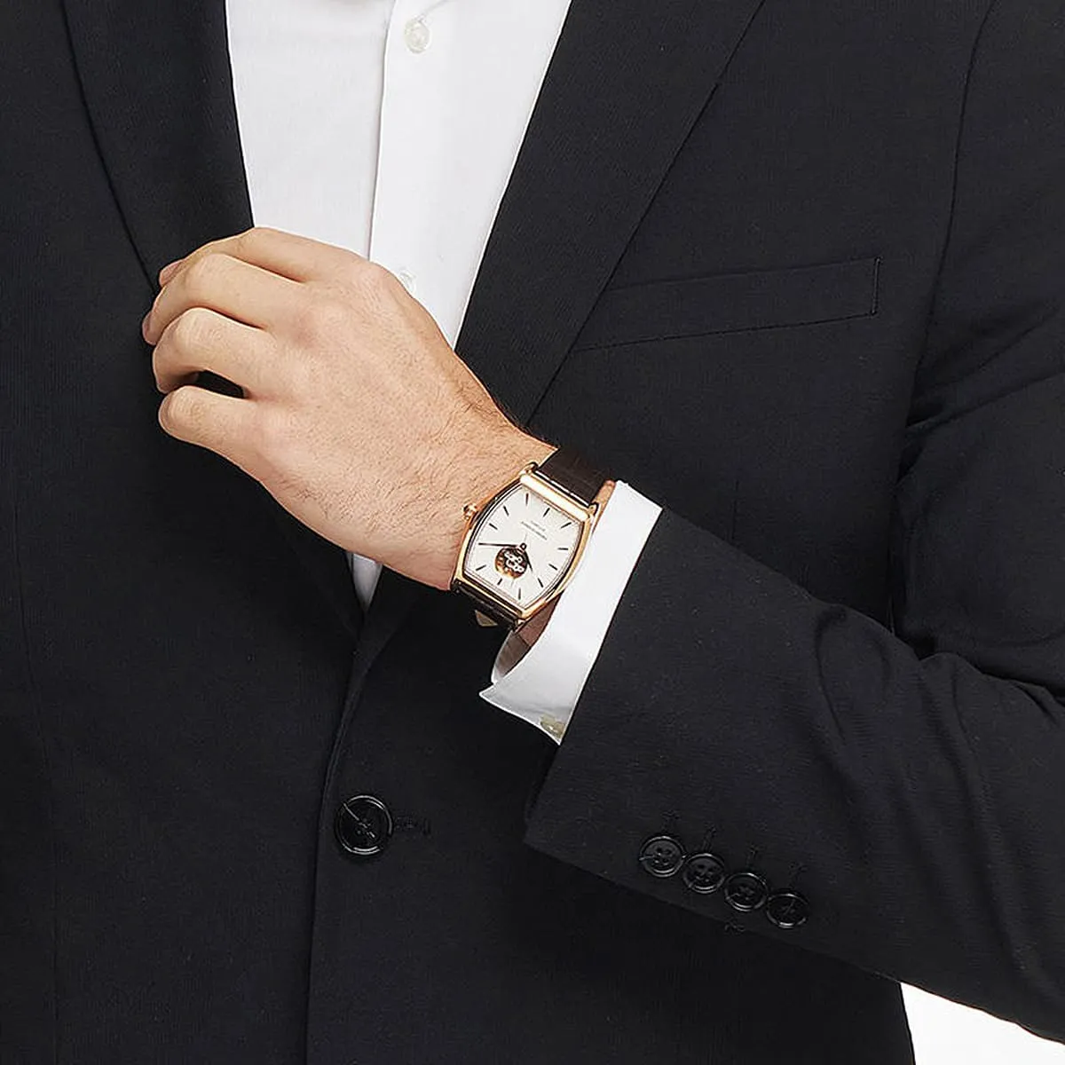 Emporio Armani Men's Watch Open Balance Wheel ARS3353 | Watches Prime