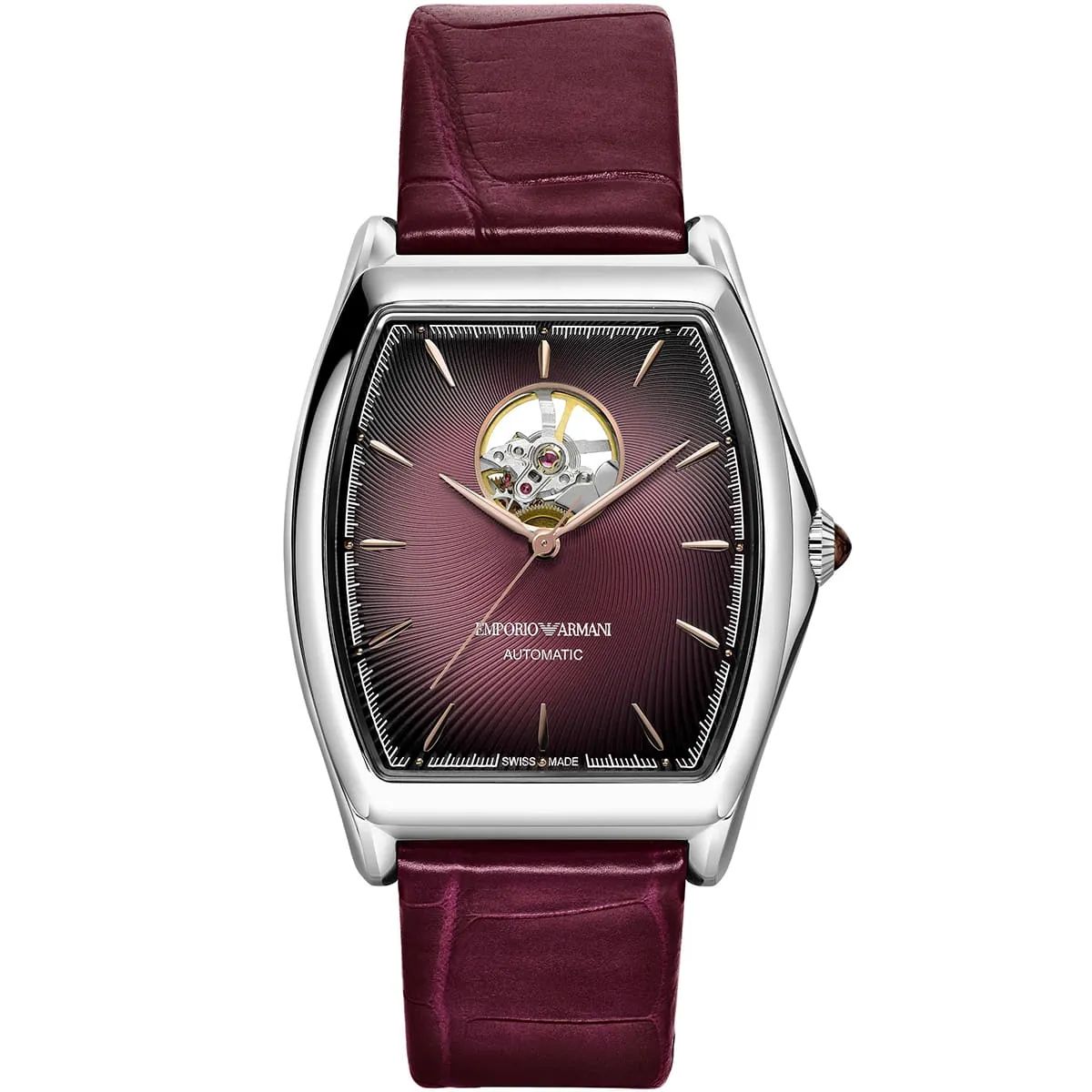 Emporio Armani Men's Watch Open Balance Wheel ARS3356 | Watches Prime