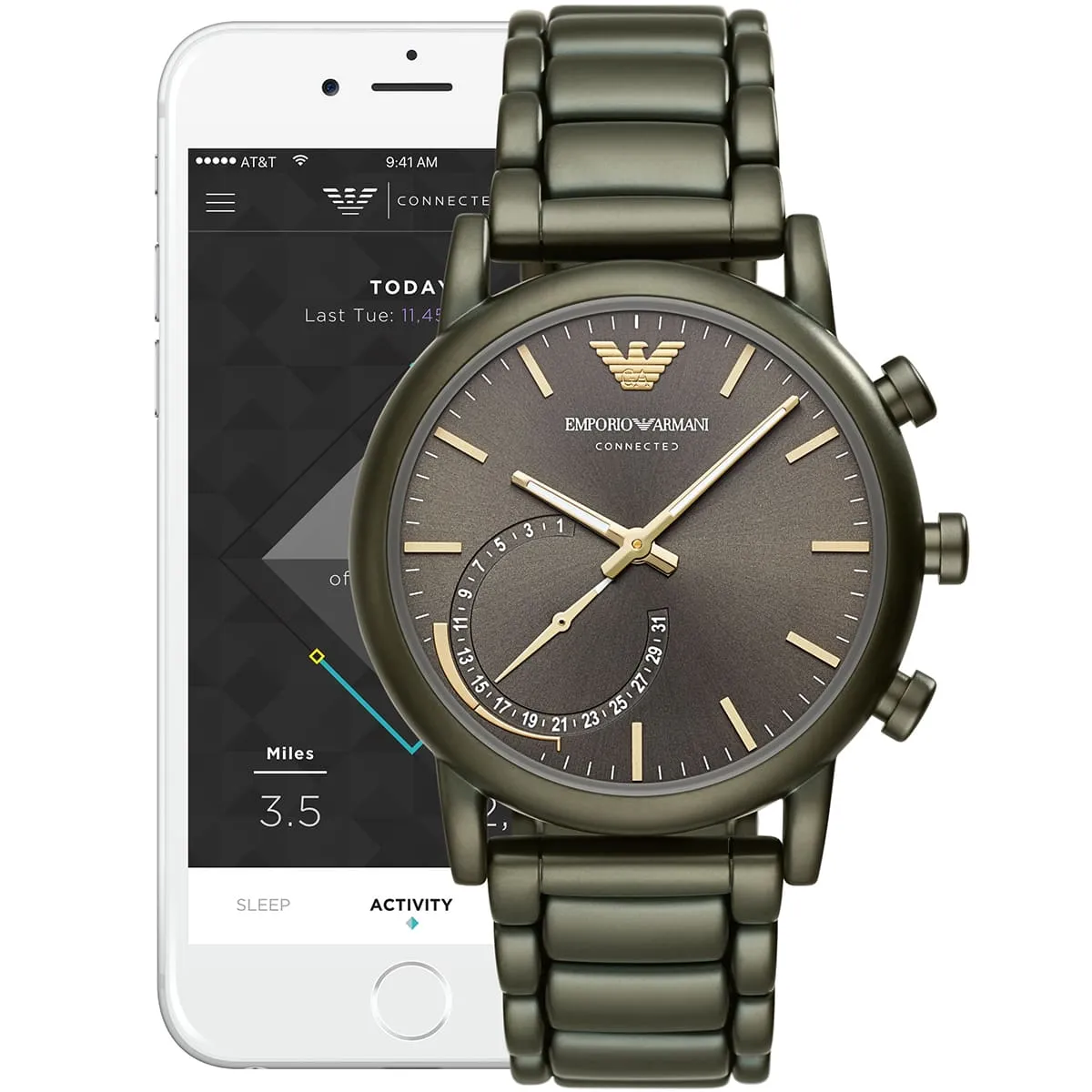 Emporio Armani Men's Watch Luigi ART3015 | Watches Prime