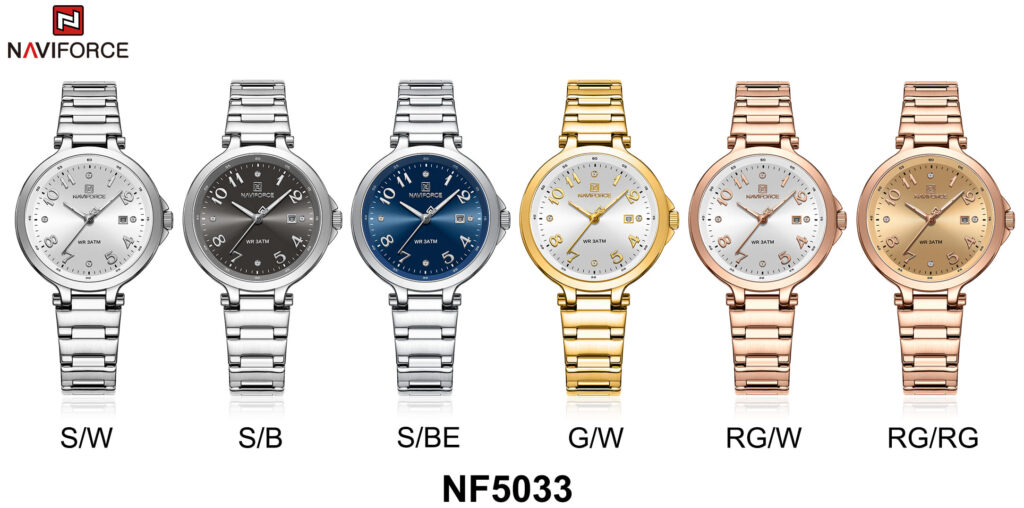 Naviforce Ladies Watch NF5033 S B | Watches Prime