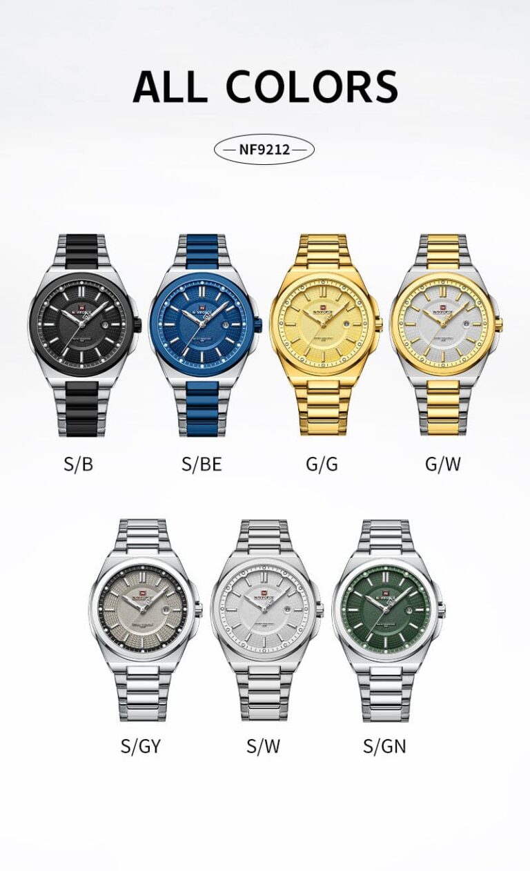 Naviforce Men's Watch NF9212 S B | Watches Prime