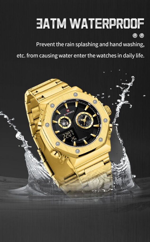 Naviforce Men's Watch NF9216S G B | Watches Prime