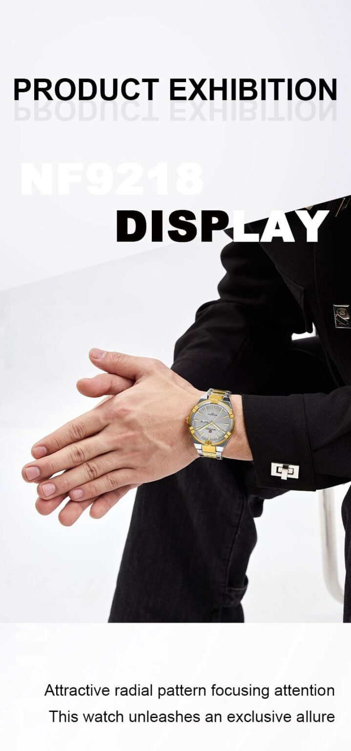 Naviforce Men's Watch NF9218 G W | Watches Prime