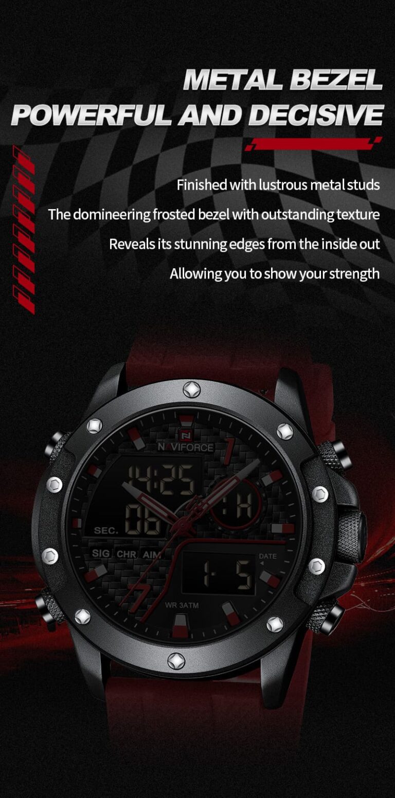 Naviforce Men's Watch NF9221 B R R | Watches Prime