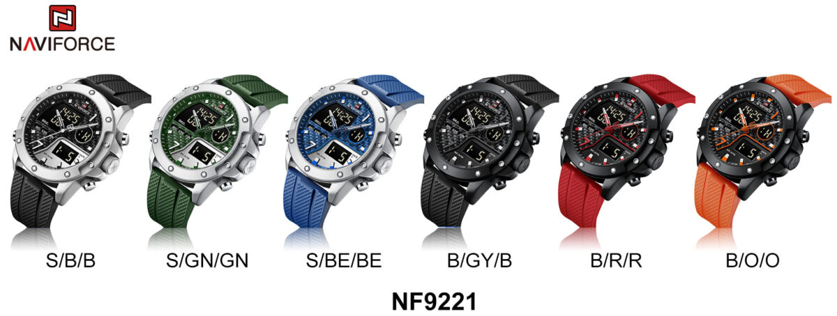 Naviforce Men's Watch NF9221 S BE BE | Watches Prime