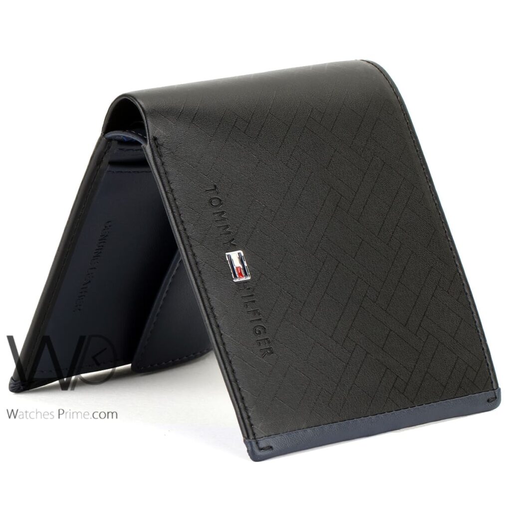 Tommy Hilfiger Wallet Leather Lines Printed | Watches Prime
