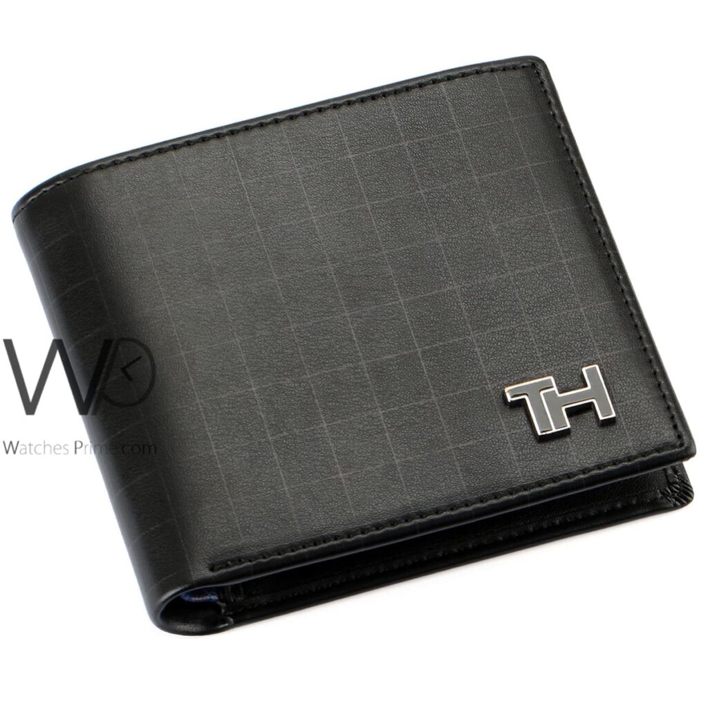 Tommy Hilfiger Wallet TH Black Original Men | Watches Prime