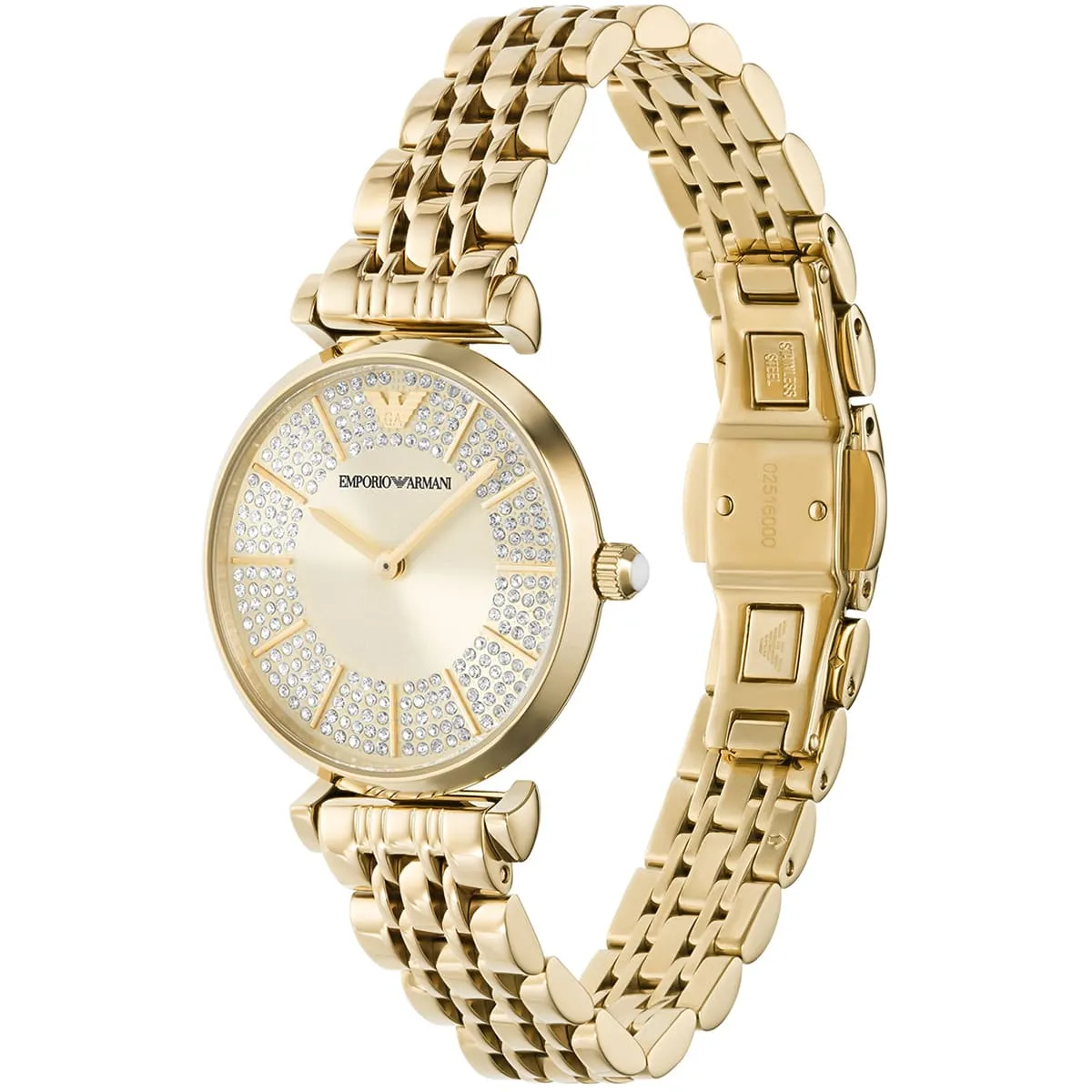 Emporio Armani Ladies Watch Gianni T-Bar AR11608 | Watches Prime
