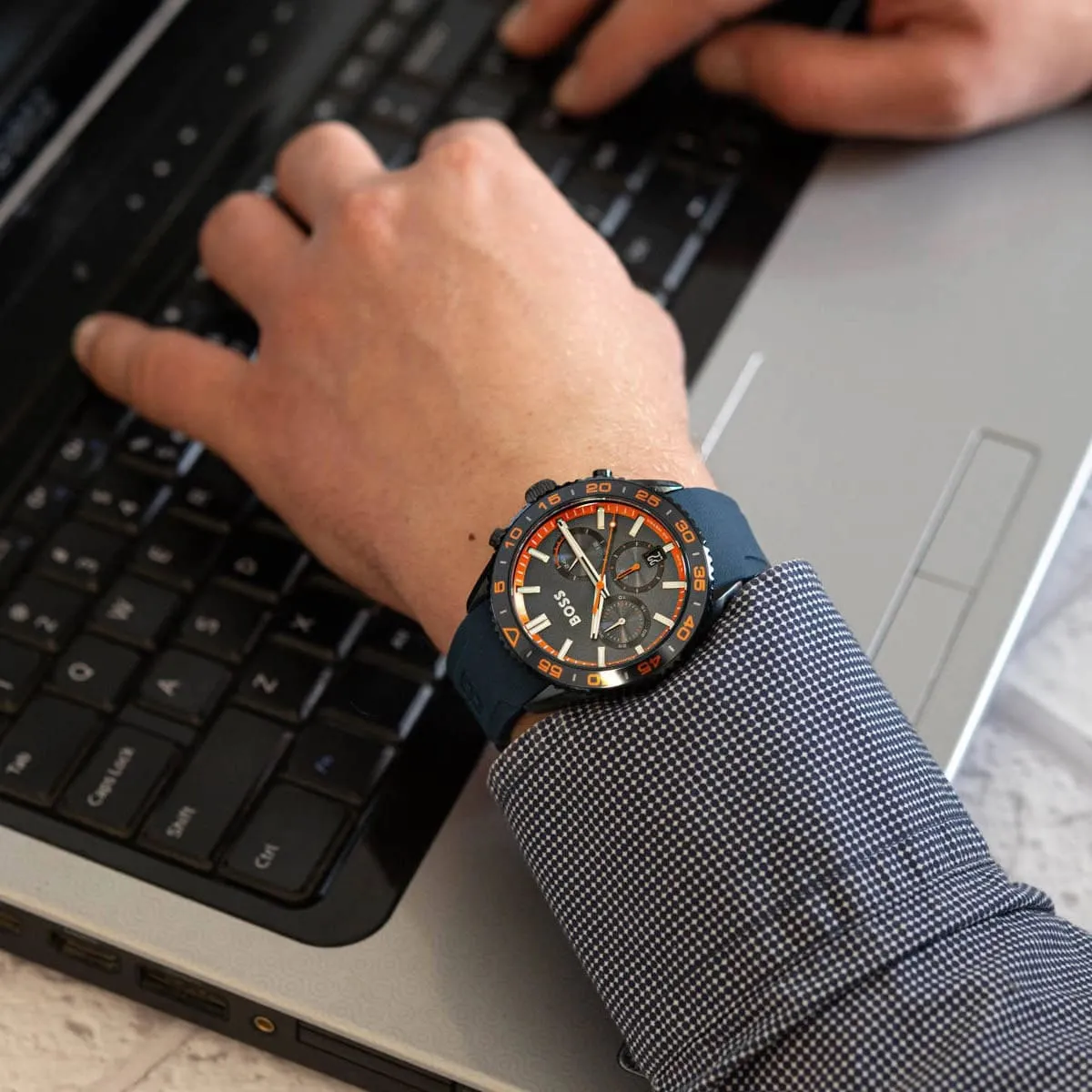 Hugo Boss Men's Watch Runner 1514142 | Watches Prime