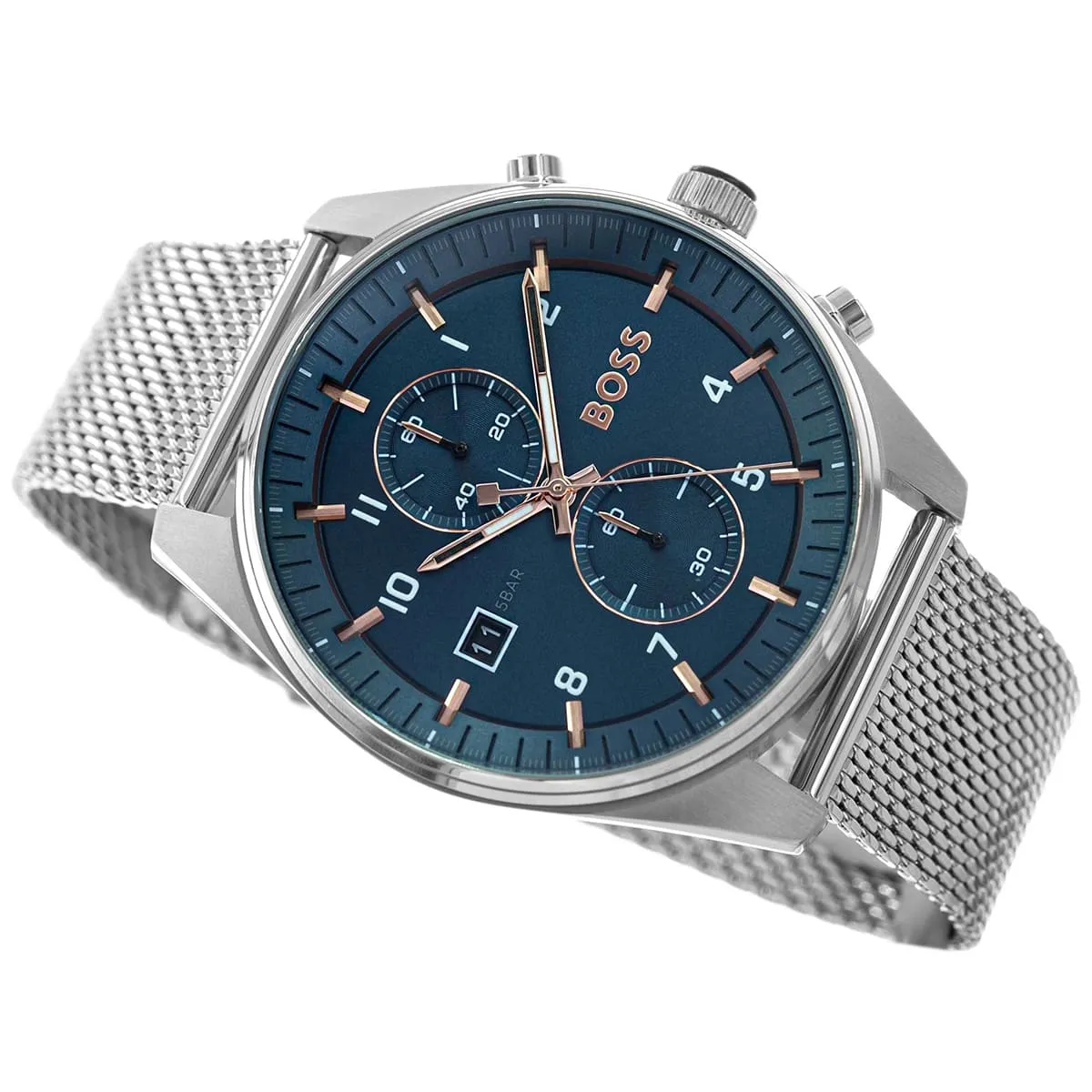 Hugo Boss Men's Watch Skytraveller 1514149 | Watches Prime