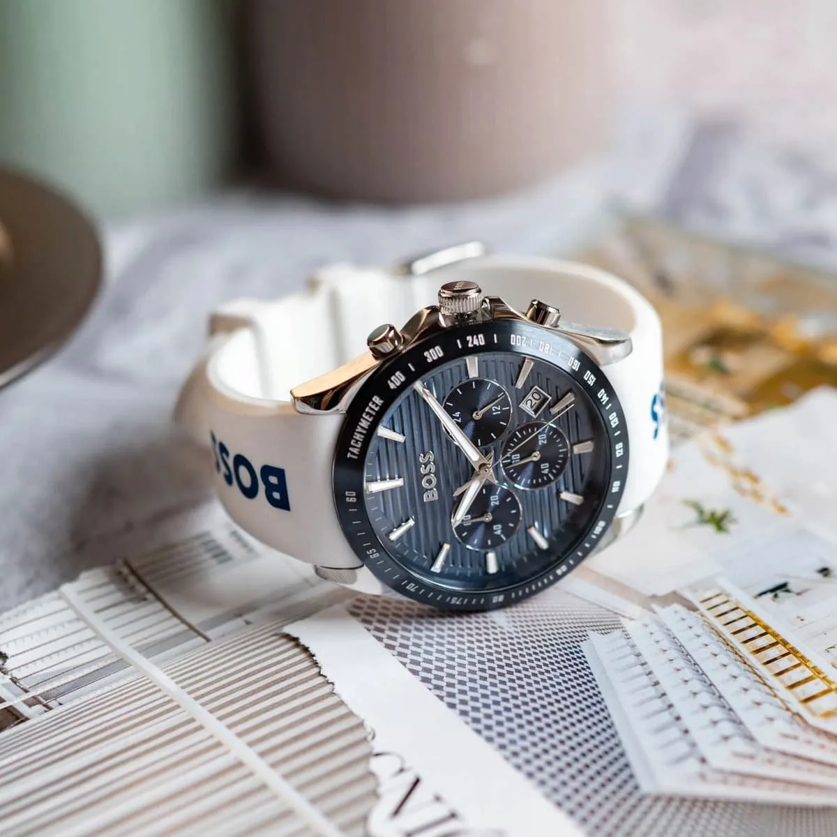 Hugo Boss Men's Watch Strike 1514238 | Watches Prime