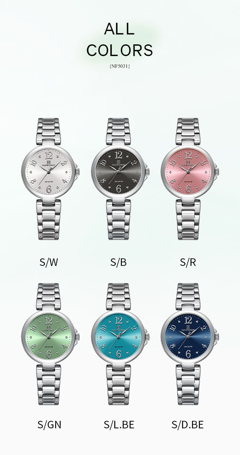Naviforce Ladies Watch NF5031 S R | Watches Prime