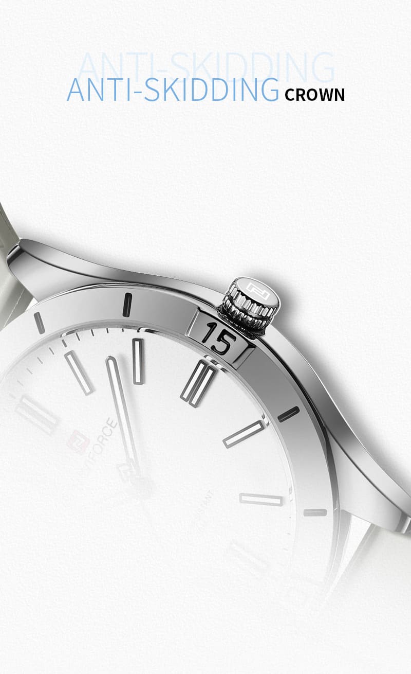 Naviforce Ladies Watch NF5041 S W GY | Watches Prime