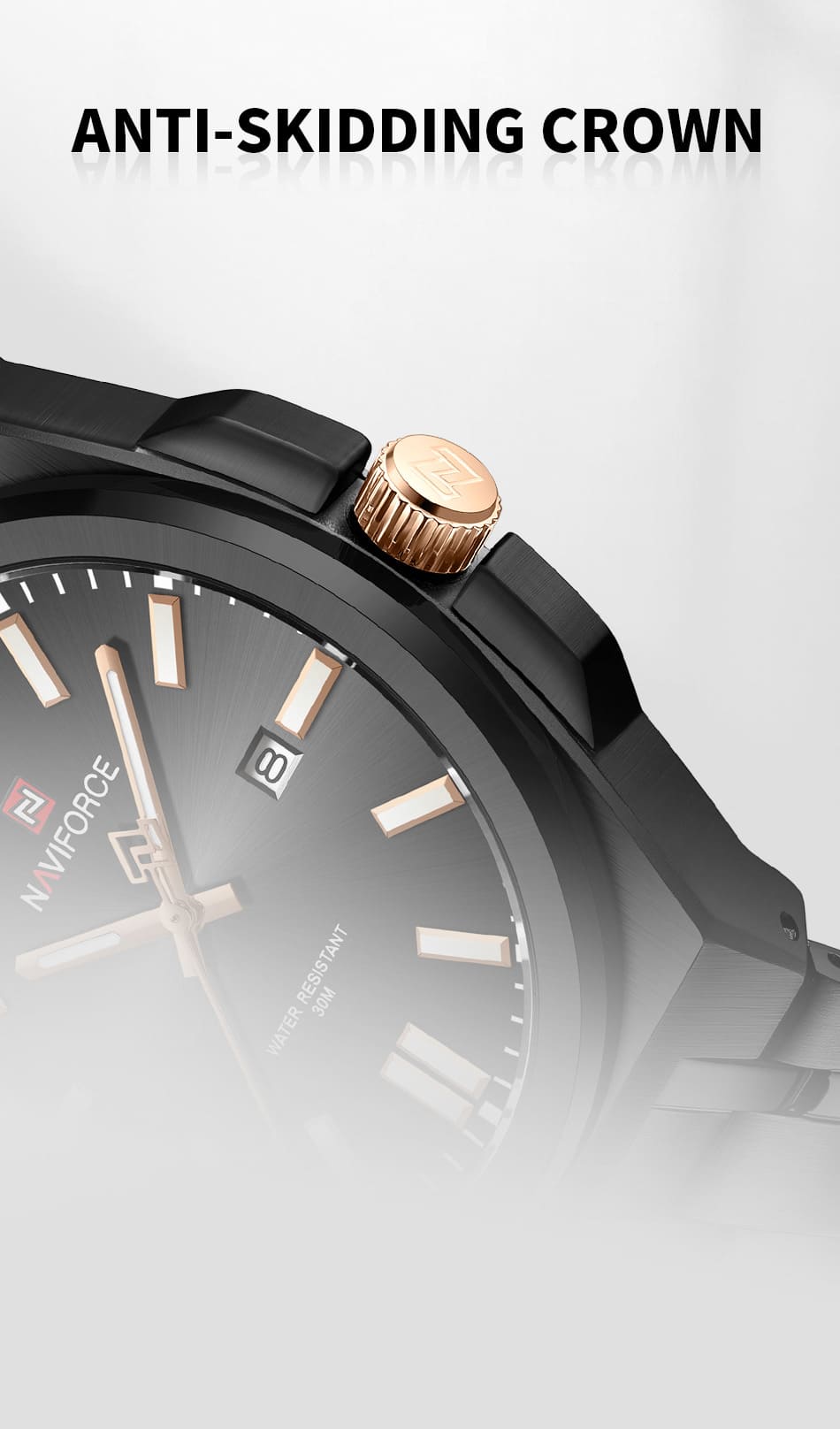 Naviforce Men's Watch NF9226 B B RG | Watches Prime